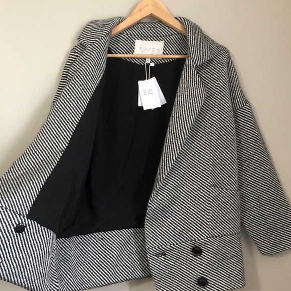 FRNCH | Jackets & Coats | Frnch Button Lap Jacket | Poshmark